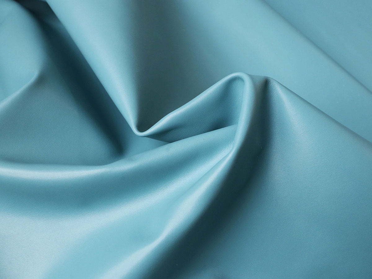 SMOOTH SIDES - DUSTY AZURE – 1.2 - 1.4mm – THE BAG MAKING SUPPLIERS
