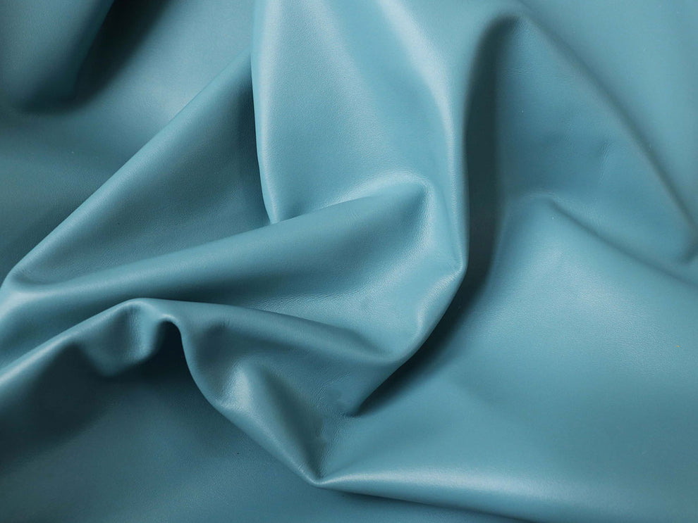 SMOOTH SIDES - DUSTY AZURE – 1.2 - 1.4mm – THE BAG MAKING SUPPLIERS