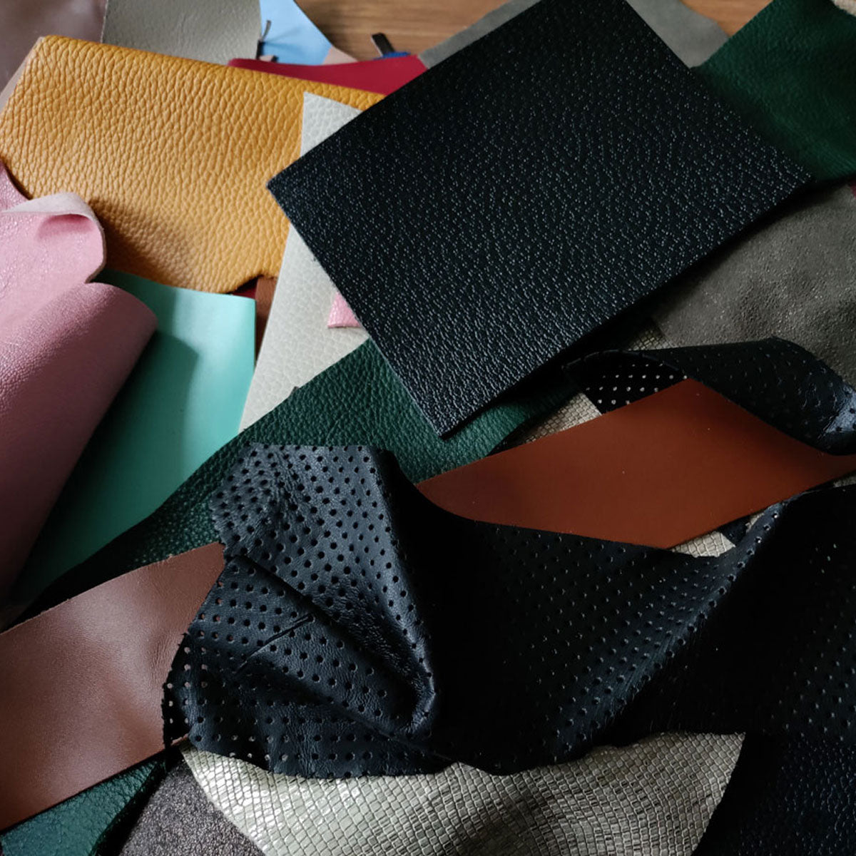 SUSTAINABLE LEATHER FOR SALE | FIGHTING FASHION WASTE – THE BAG MAKING ...