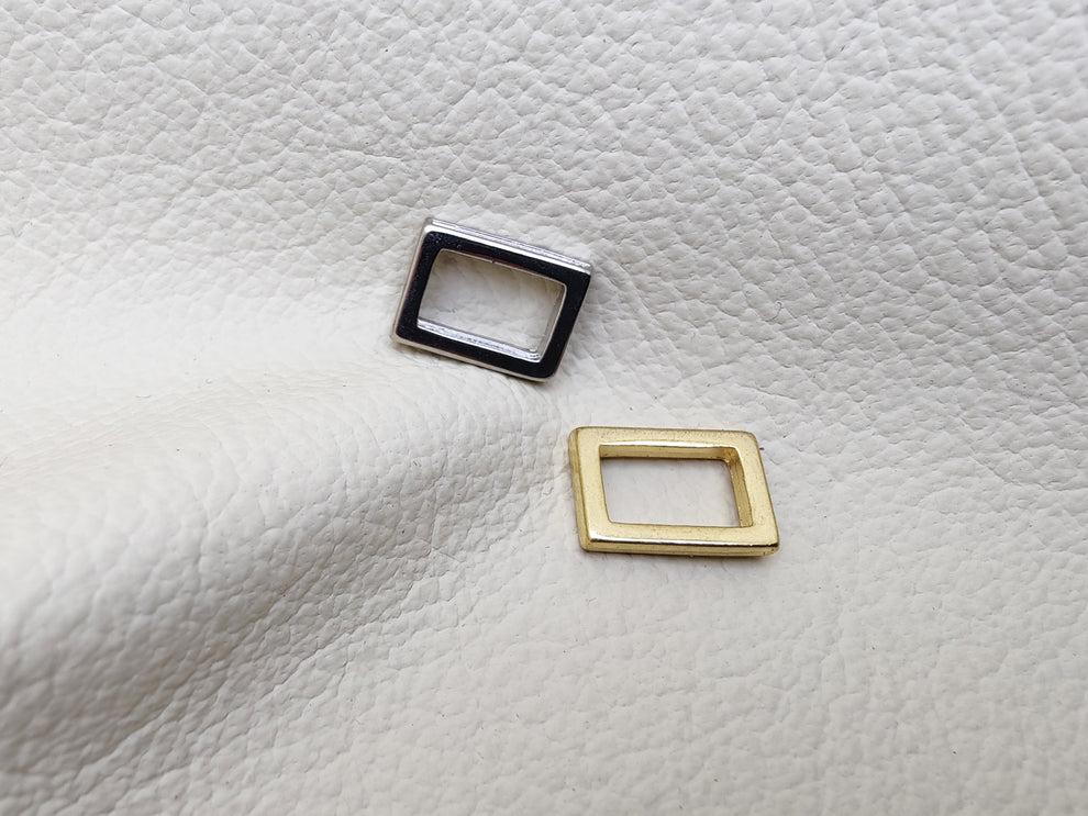 BAG MAKING HARDWARE - SLEEK RECTANGULAR RINGS 10-25mm – THE BAG MAKING ...